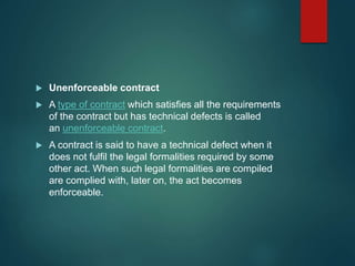 Indian Contract Act 1872 in Business Law | PPTX