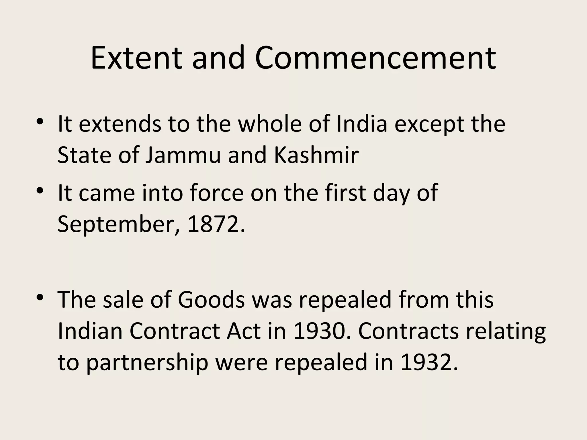 Indian contract act 1872 | PPT