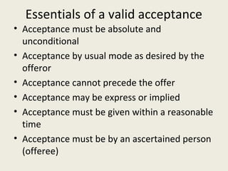 Indian contract act 1872 | PPT