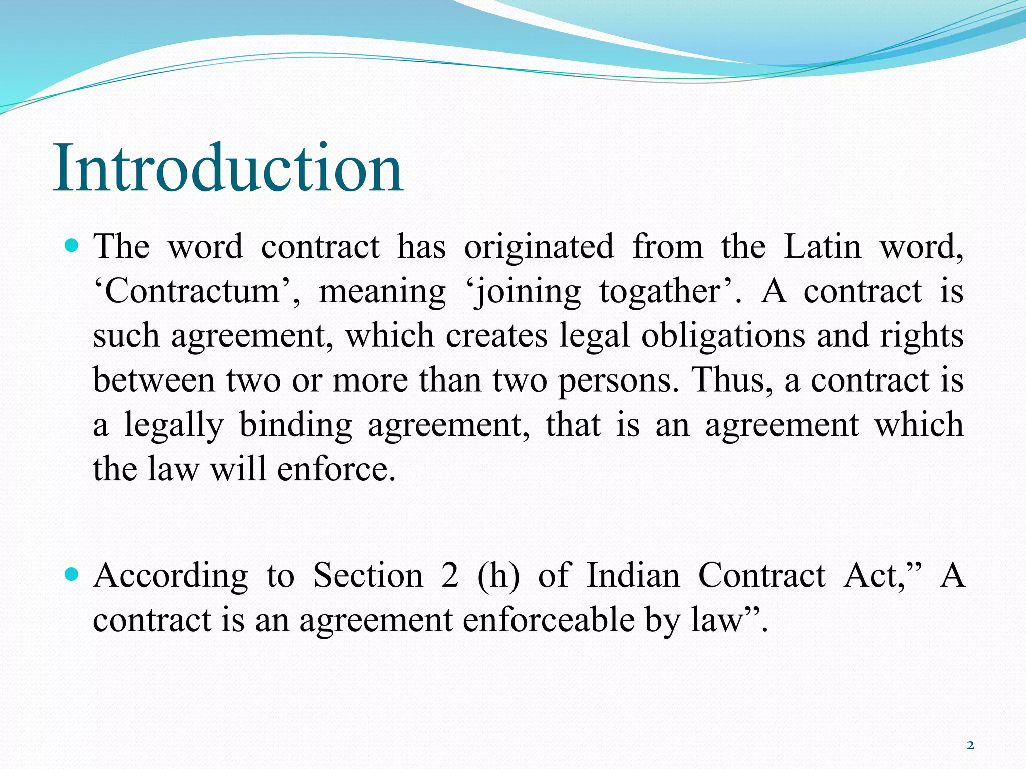 Indian contract act 1872 | PPT | Free Download