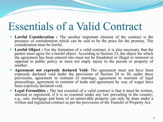 Indian contract act 1872 | PPTX