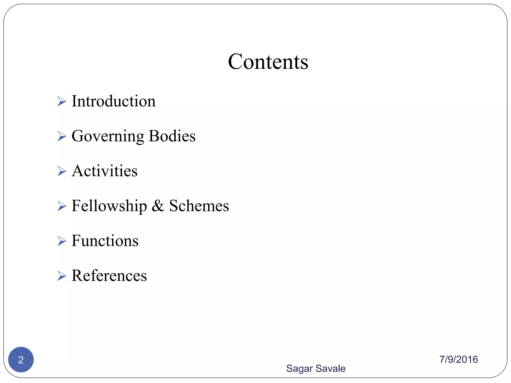 Indian council of medical research (ICMR) | PPTX