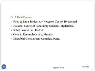 Indian council of medical research (ICMR) | PPTX