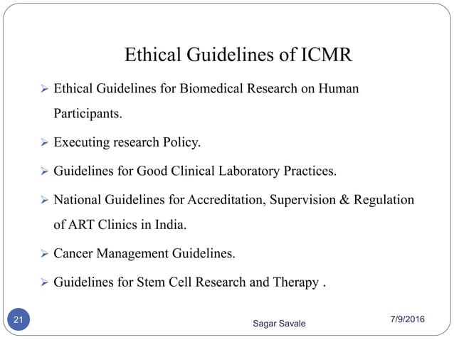 Indian council of medical research (ICMR) | PPTX | Infectious Diseases ...
