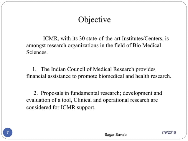 Indian council of medical research (ICMR) | PPTX | Infectious Diseases ...