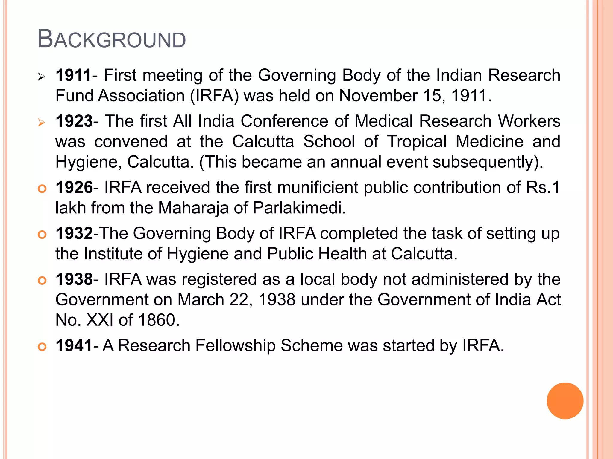 Indian council of medical research (icmr) | PPTX