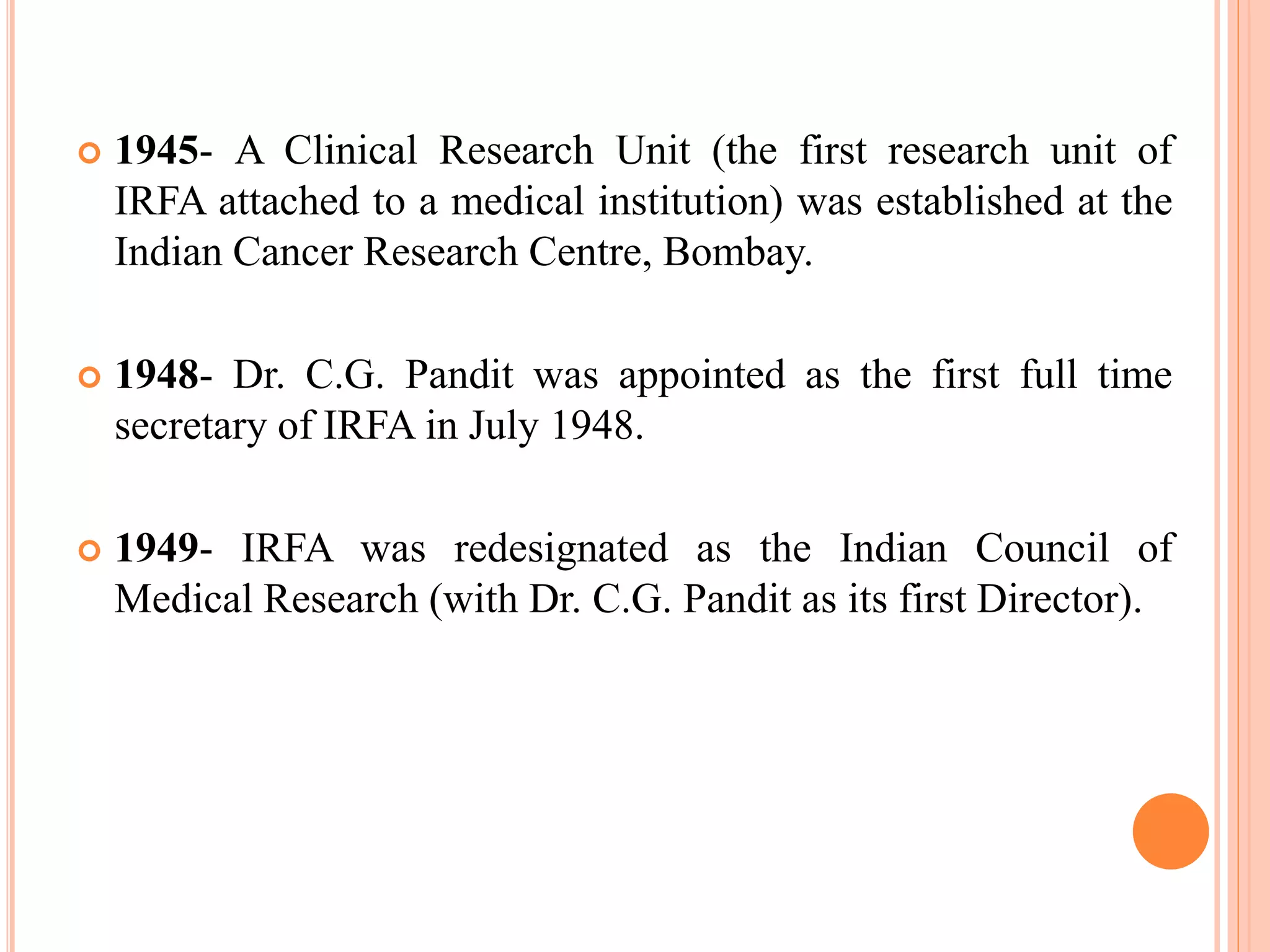 Indian council of medical research (icmr) | PPTX
