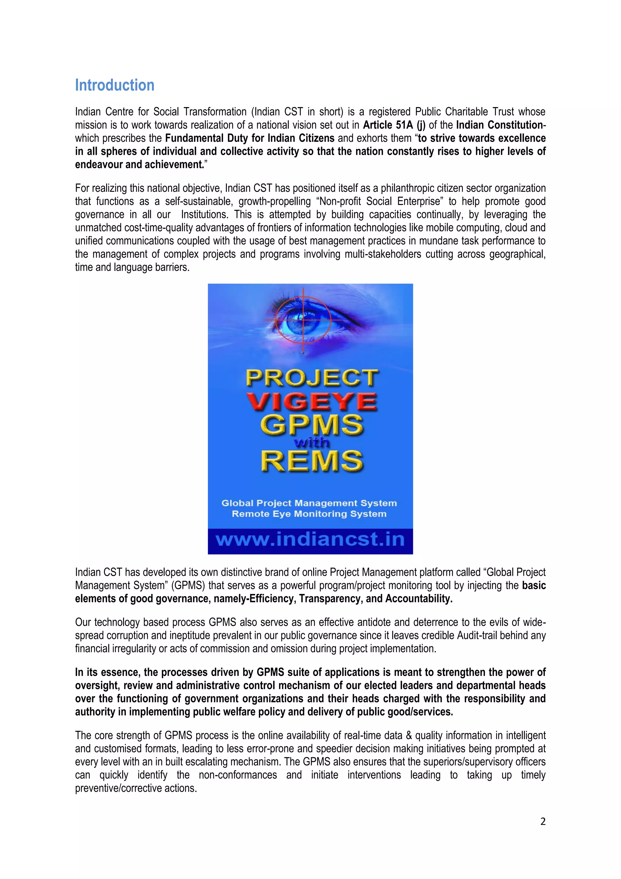 GPMS for Leaders | PDF