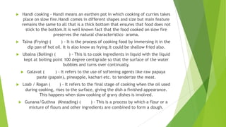 Indian Cuisine | PPTX