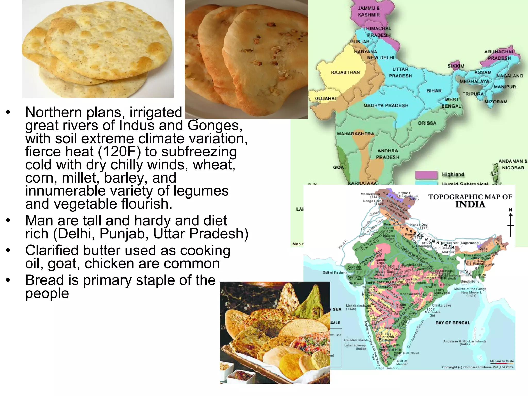 Indian cuisine | PPT | Vegetarian Diets | Food & Drink