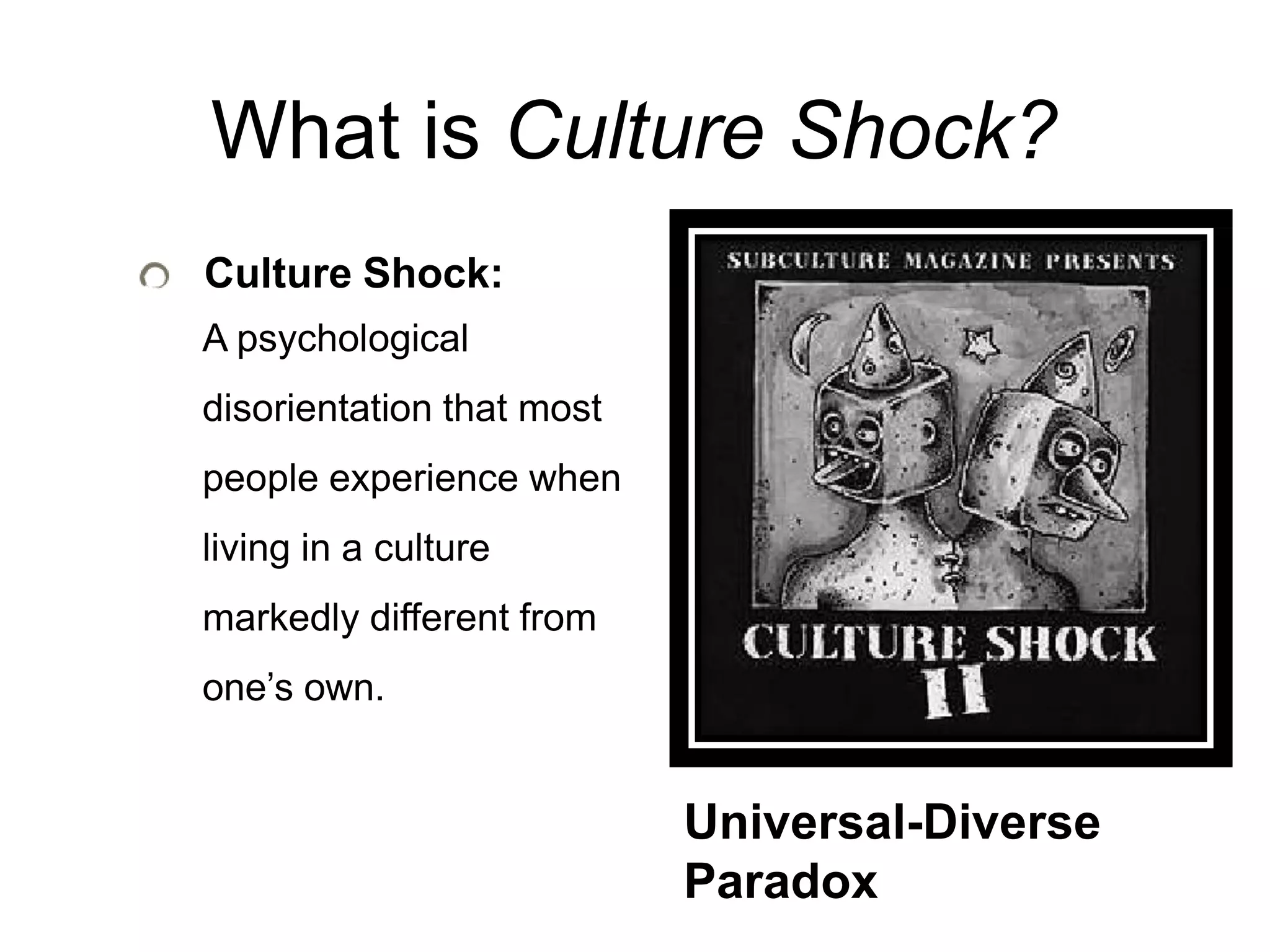 Indian cultural shock | PDF