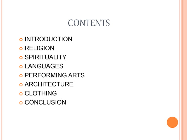 Indian culture | PPT