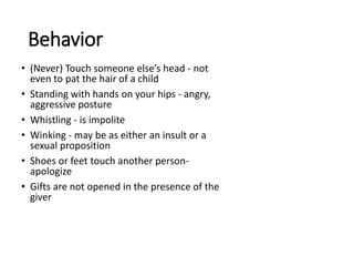 Indian culture | PPTX | Style & Fashion