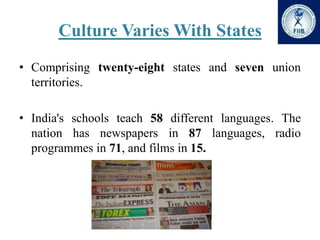 The Indian Culture | PPTX