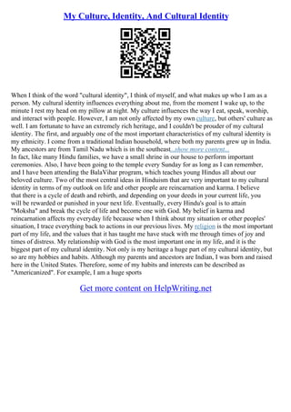 Indian Culture And Heritage Essay | PDF