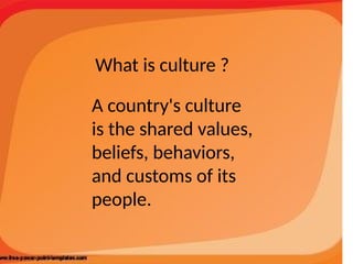 INDIAN CULTURE AND VALUES in value and peace education for b.ed ...
