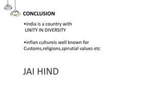 INDIAN CULTURE BY G SRUJAN RAJ | PPT