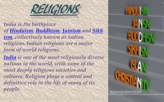 Indian culture nd tradition | PPTX