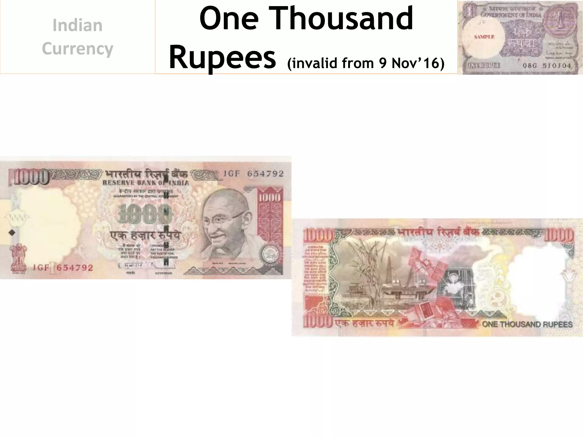 Indian Currency | PPTX