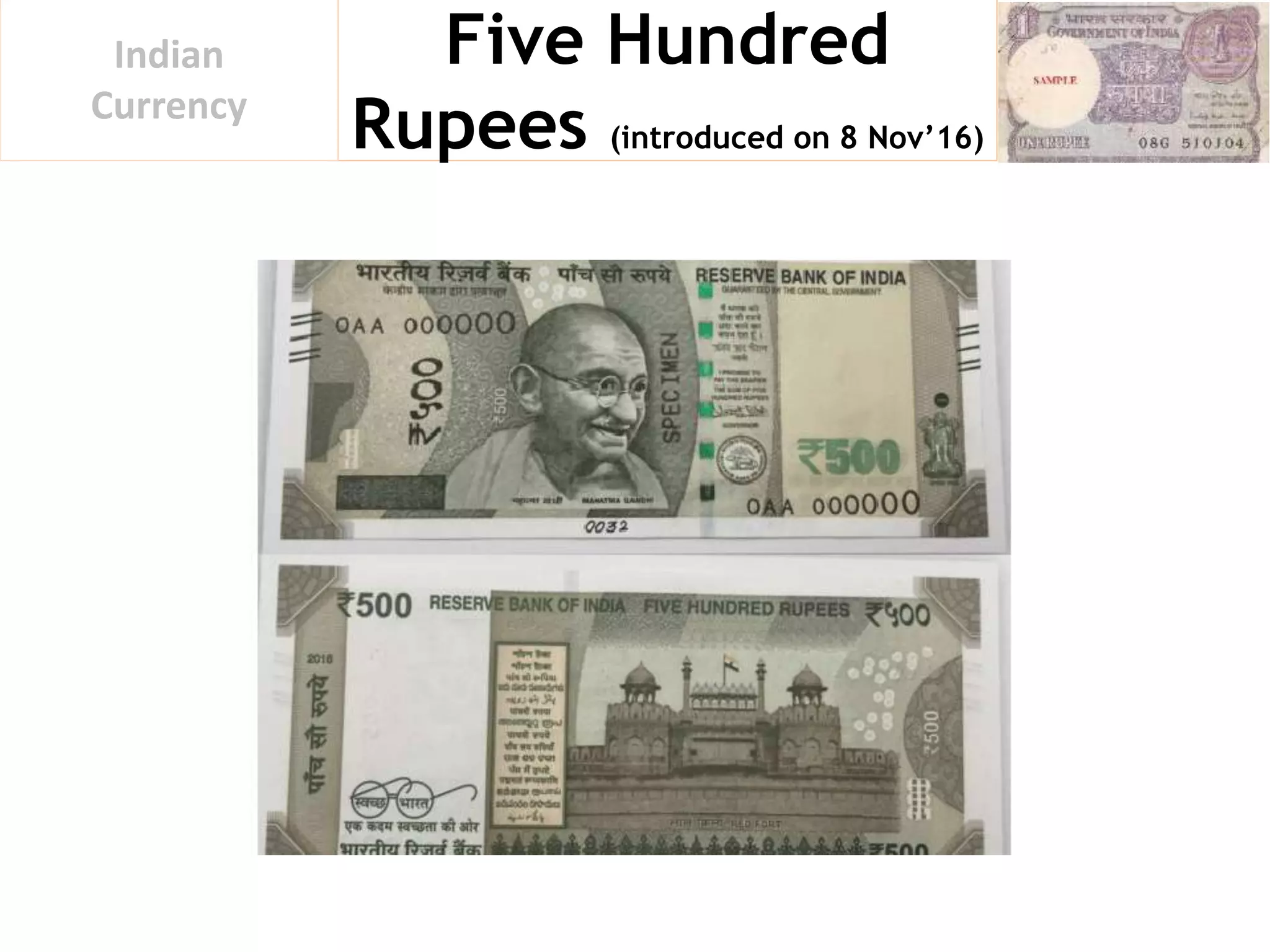 Indian Currency | PPTX