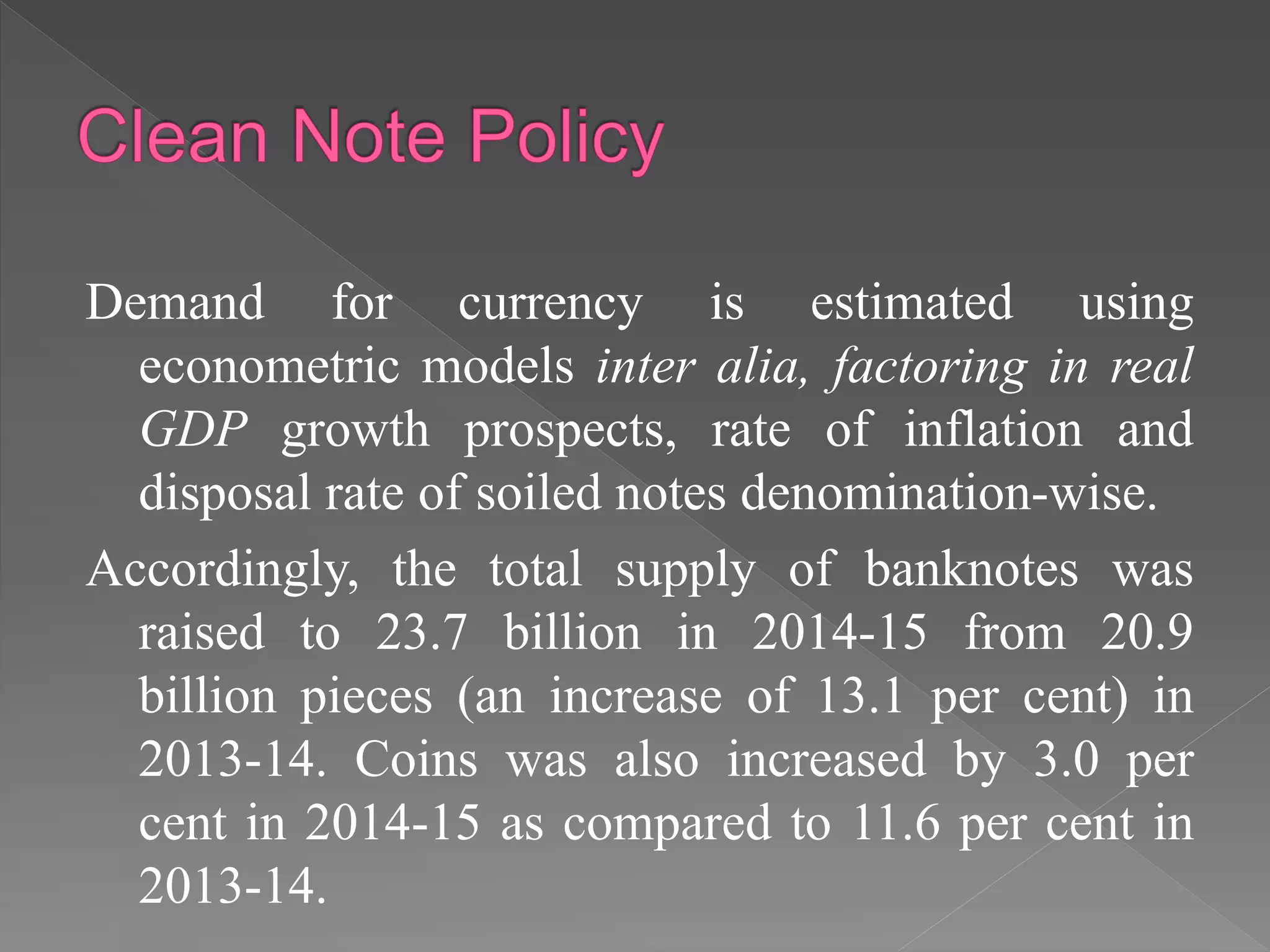 Indian currency system | PPSX