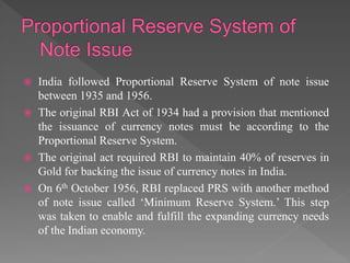 Indian currency system | PPSX