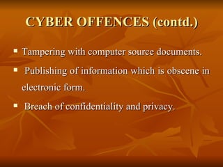 INDIAN CYBERLAW | PPT