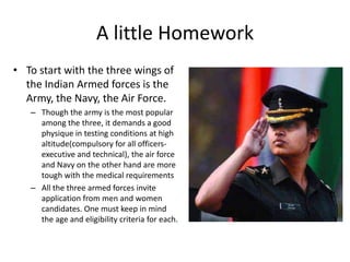 Indian Defense Services | PPTX