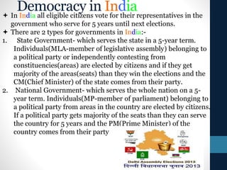 Indian democracy | PPTX