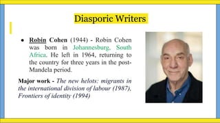 ABOUT INDIAN DIASPORA AND ITS WRITERS.pptx