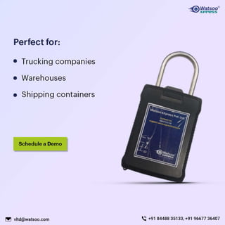 Indian Digital Lock in Logistics Industry | PDF