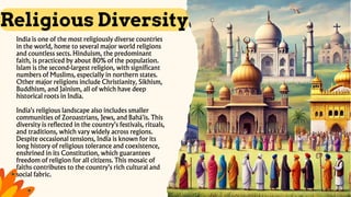 indian diversity PowerPoint presentation | PPT