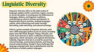 indian diversity PowerPoint presentation | PDF