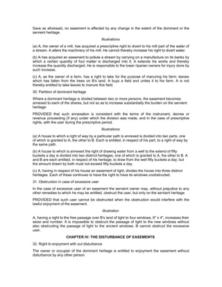 Indian easements act, 1882 | DOC