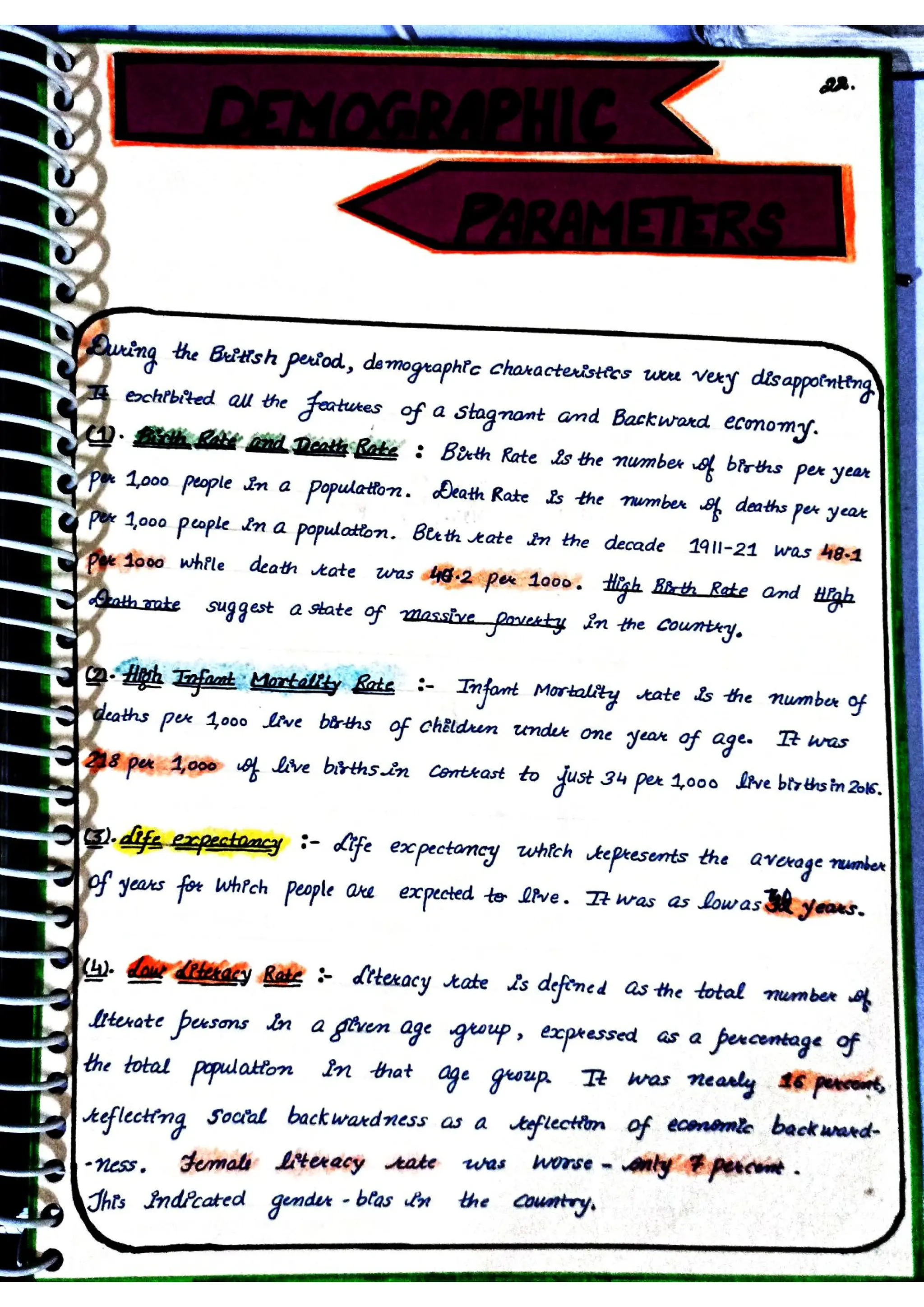 Indian economic development project class 12 | PDF