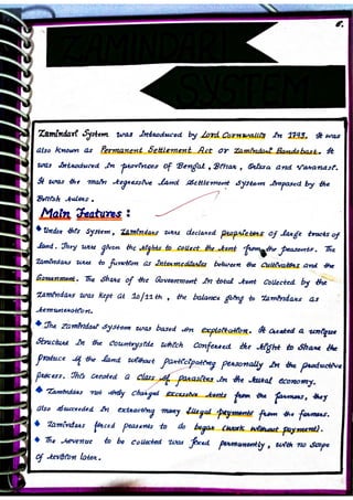 Indian economic development project class 12 | PDF