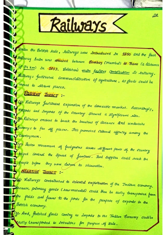 Indian economic development project class 12 | PDF