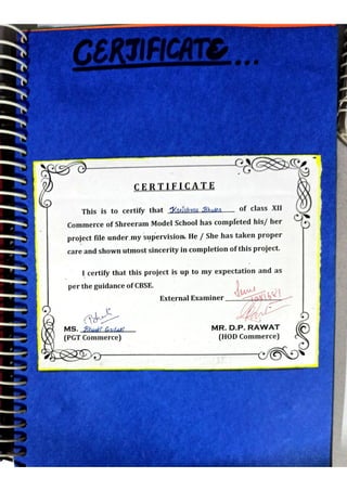 Indian economic development project class 12 | PDF