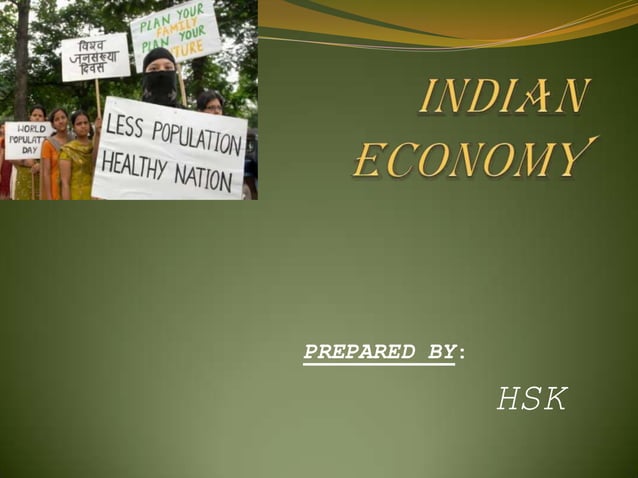 Indian economy | PPT