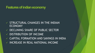 Indian economy | PPTX