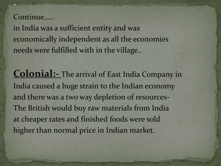 Indian economy | PPTX