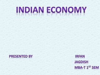 Indian economy | PPT