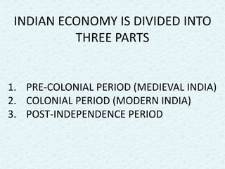 Indian economy | PPT