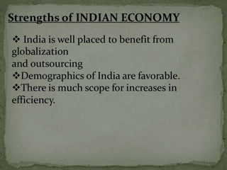 Indian economy | PPTX