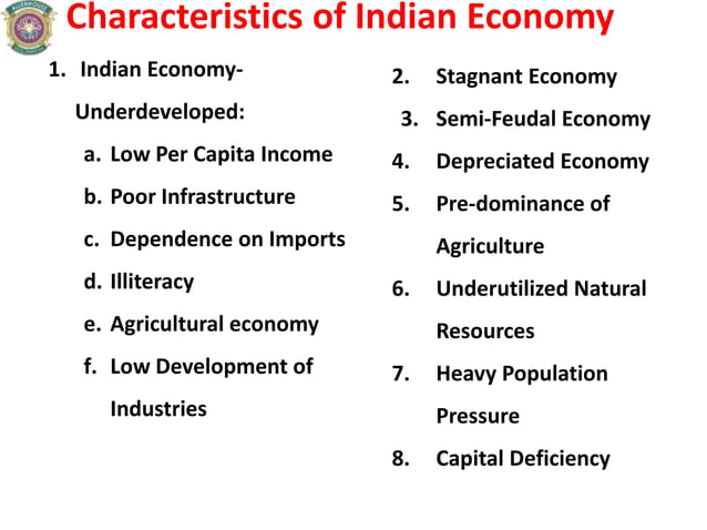 Indian economy 1 | PPTX | Economy | Business and Finance