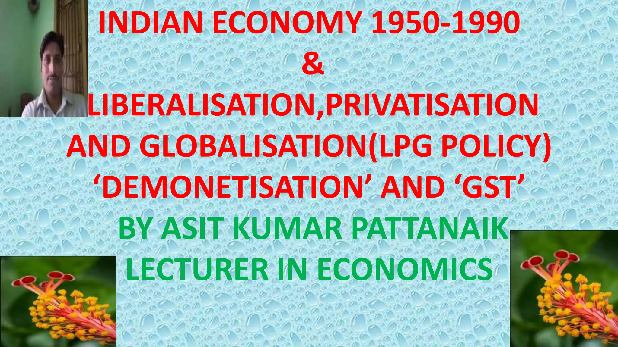 Indian economy(1947-90) Economic Reforms since 1991,CBSE 12 | PDF
