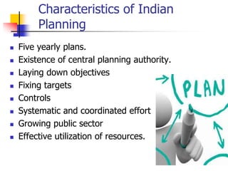 Indian economy and planning | PPTX