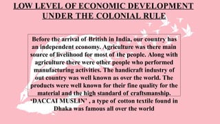 Indian Economy on Eve of independence Detailed notes.pptx