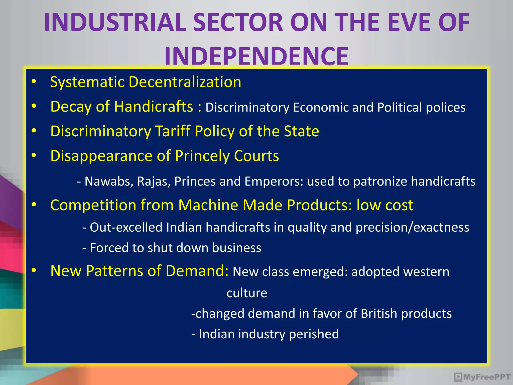 Indian Economy on the eve of independence.pptx