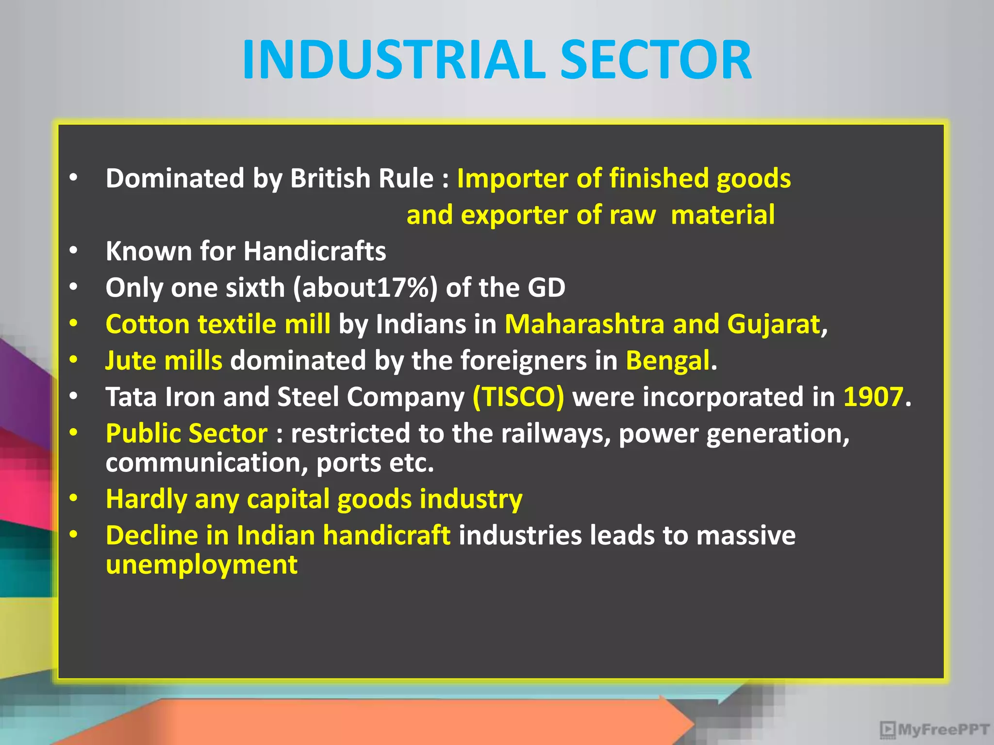 Indian Economy on the eve of independence.pptx